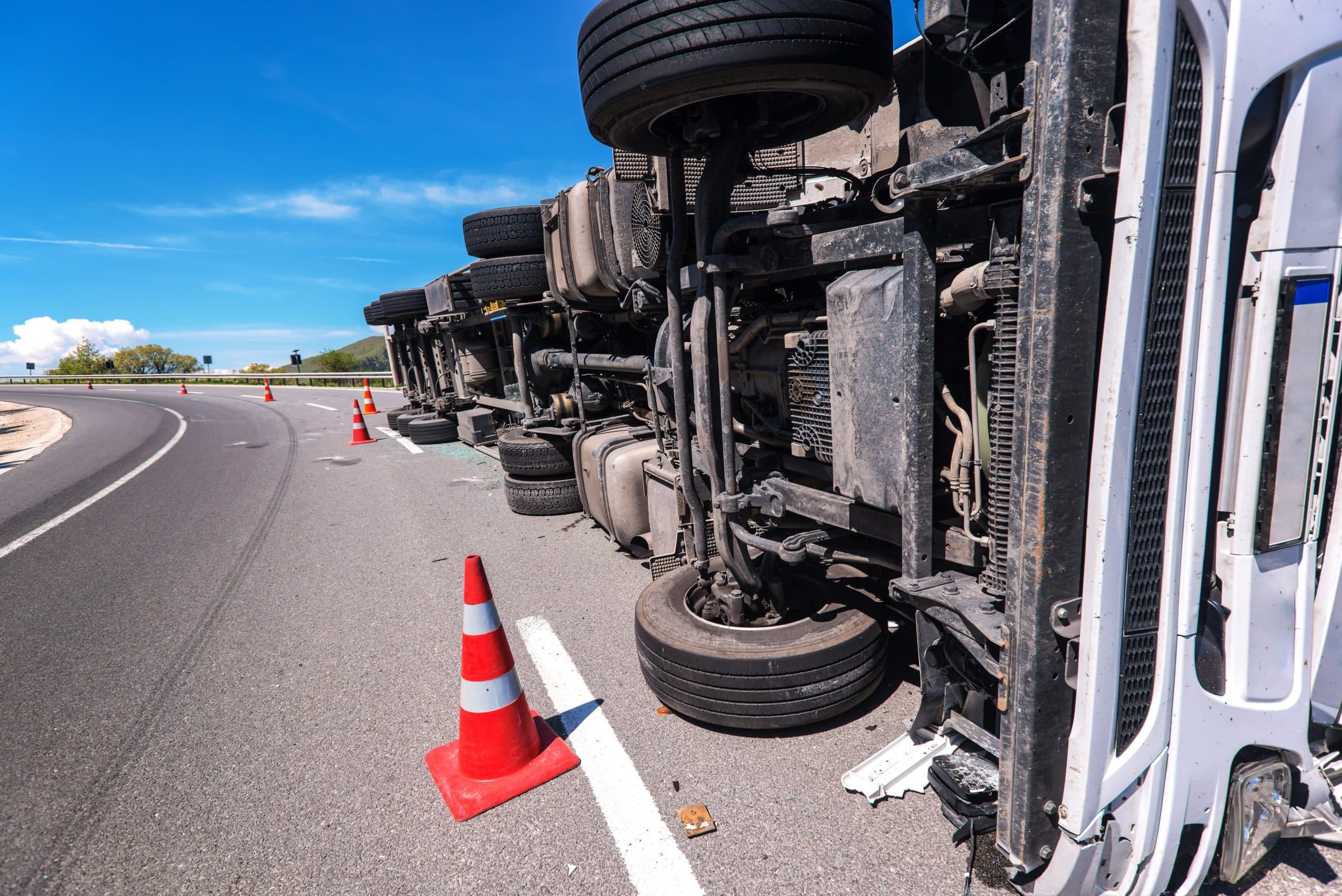 Most Common Causes of Large Truck Accidents - Marks & Harrison