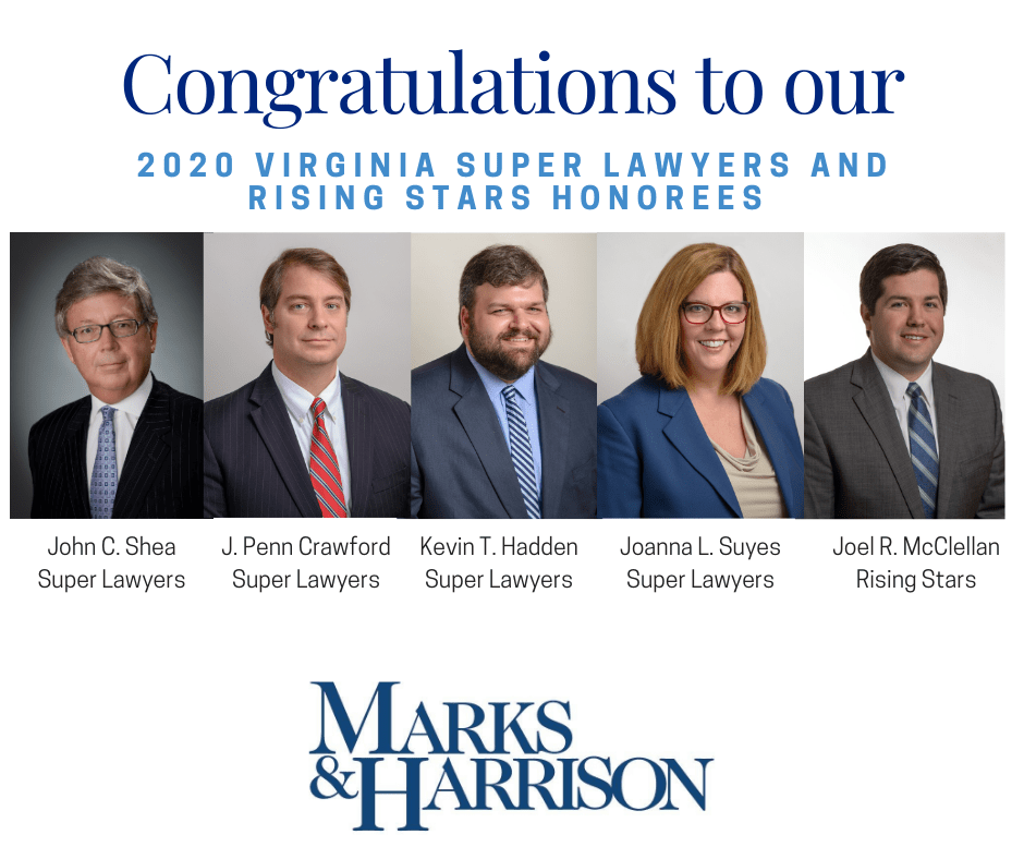 Marks & Harrison Recognized as 2020 Super Lawyers & Rising Stars