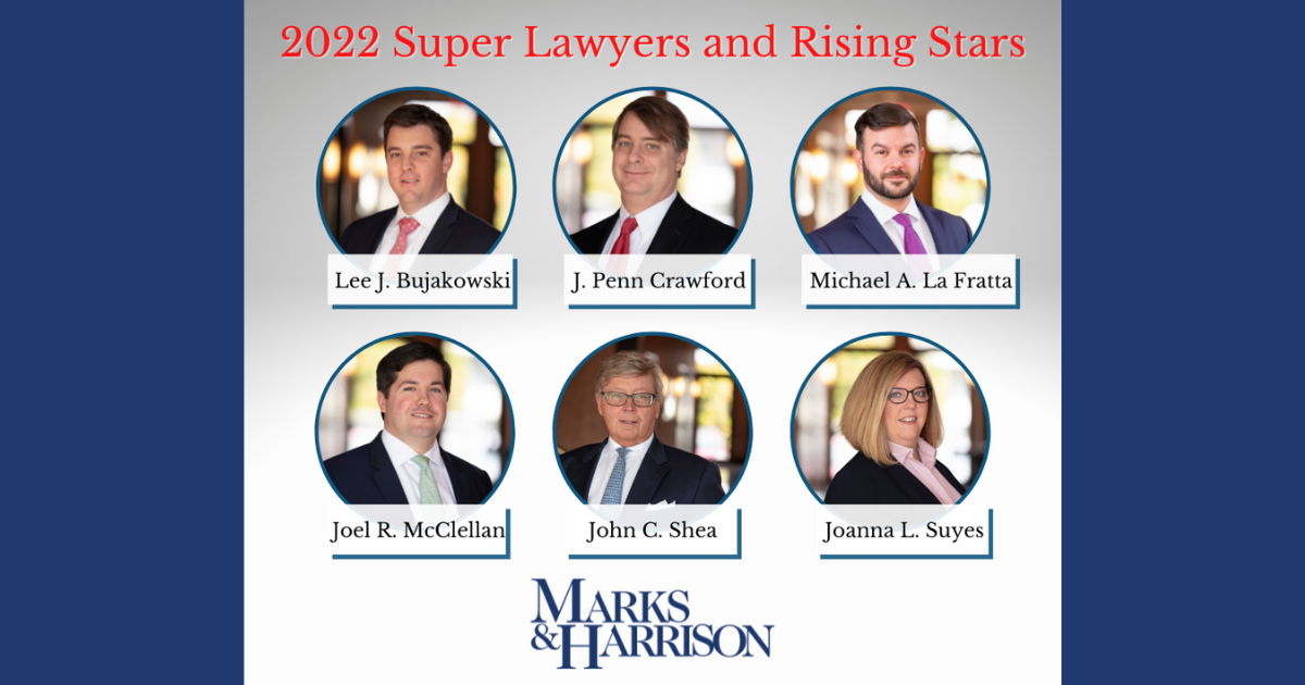 Six Marks & Harrison Attorneys Named to 2022 Super Lawyers List - Marks ...