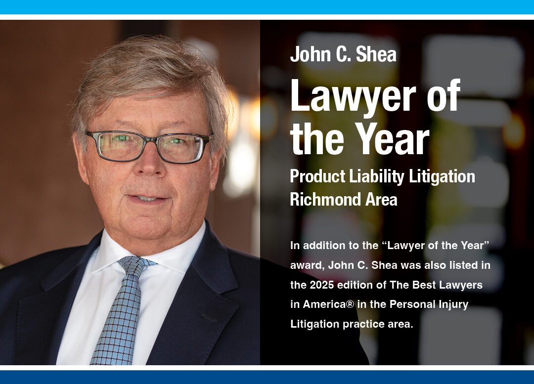John C. Shea Named 2025 Best Lawyers® "Lawyer of the Year" in Plaintiff ...