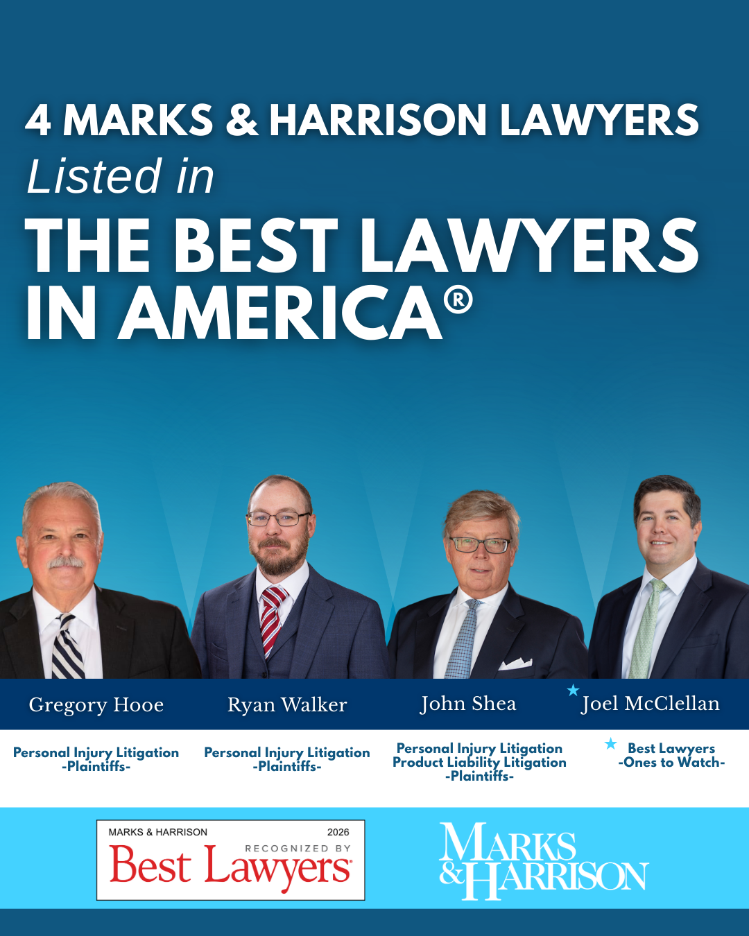 4 Marks & Harrison Lawyers Recognized as Best Lawyers® and Ones to ...